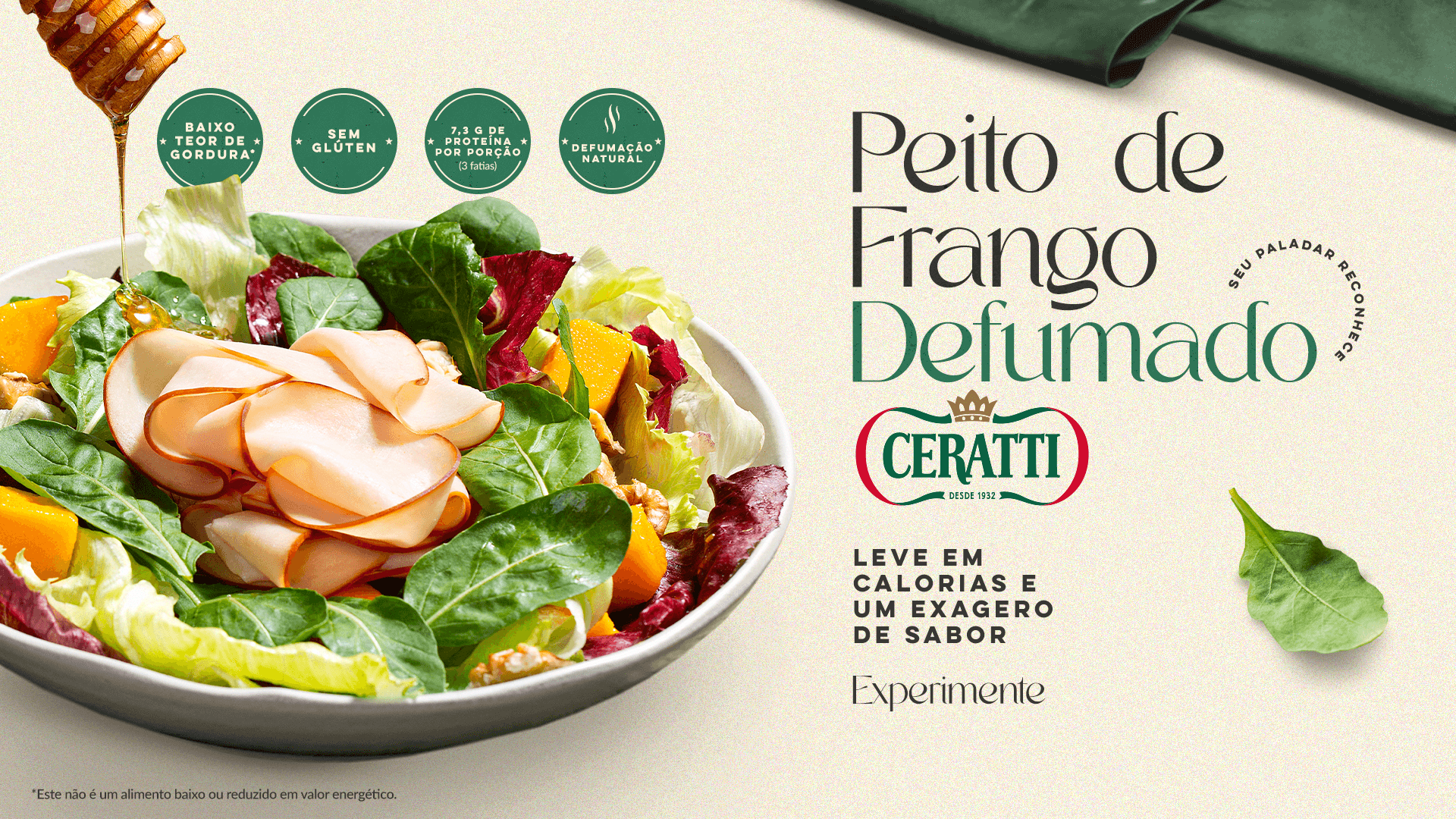 Ceratti - Peito de Frango Defumado - Agência Íonz